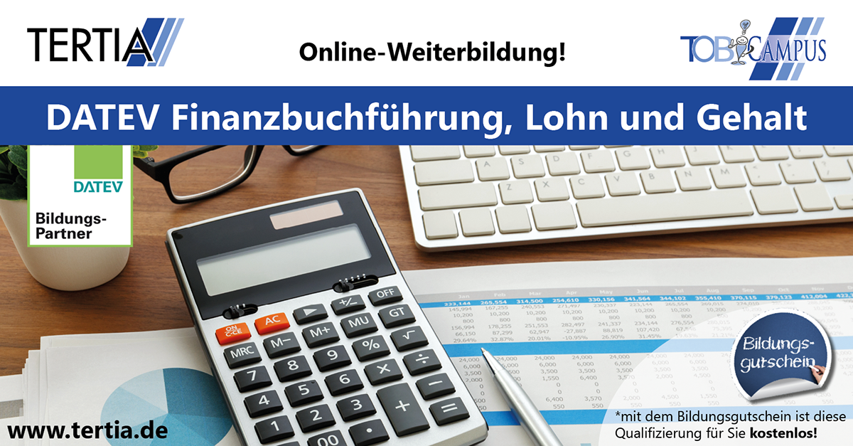 DATEV - Finanzbuchführung; Lohn und Gehalt - TERTIA